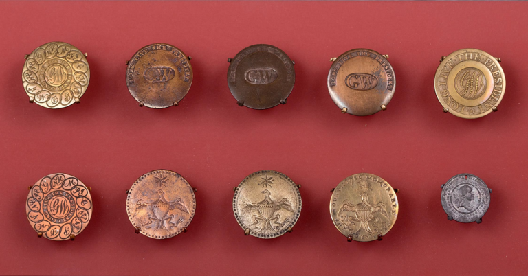 George Washington Inaugural Button | Bucketlisters - Metal Detecting ...